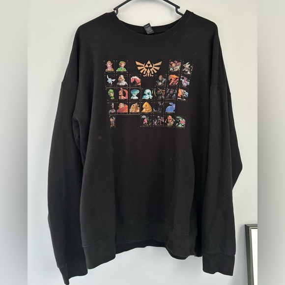 Tultex | Shirts | Legend Of Zelda Periodic Table Of Elements Character ...